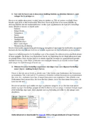 Havet og organismer | Analyse | 10 i karakter