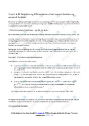 Funktion & omvendt funktion | Noter Matematik