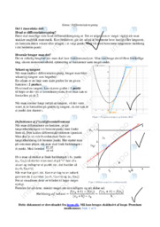 Differentialeregning | Noter Matematik