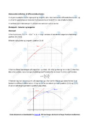 Differentialkvotienten | Noter Matematik
